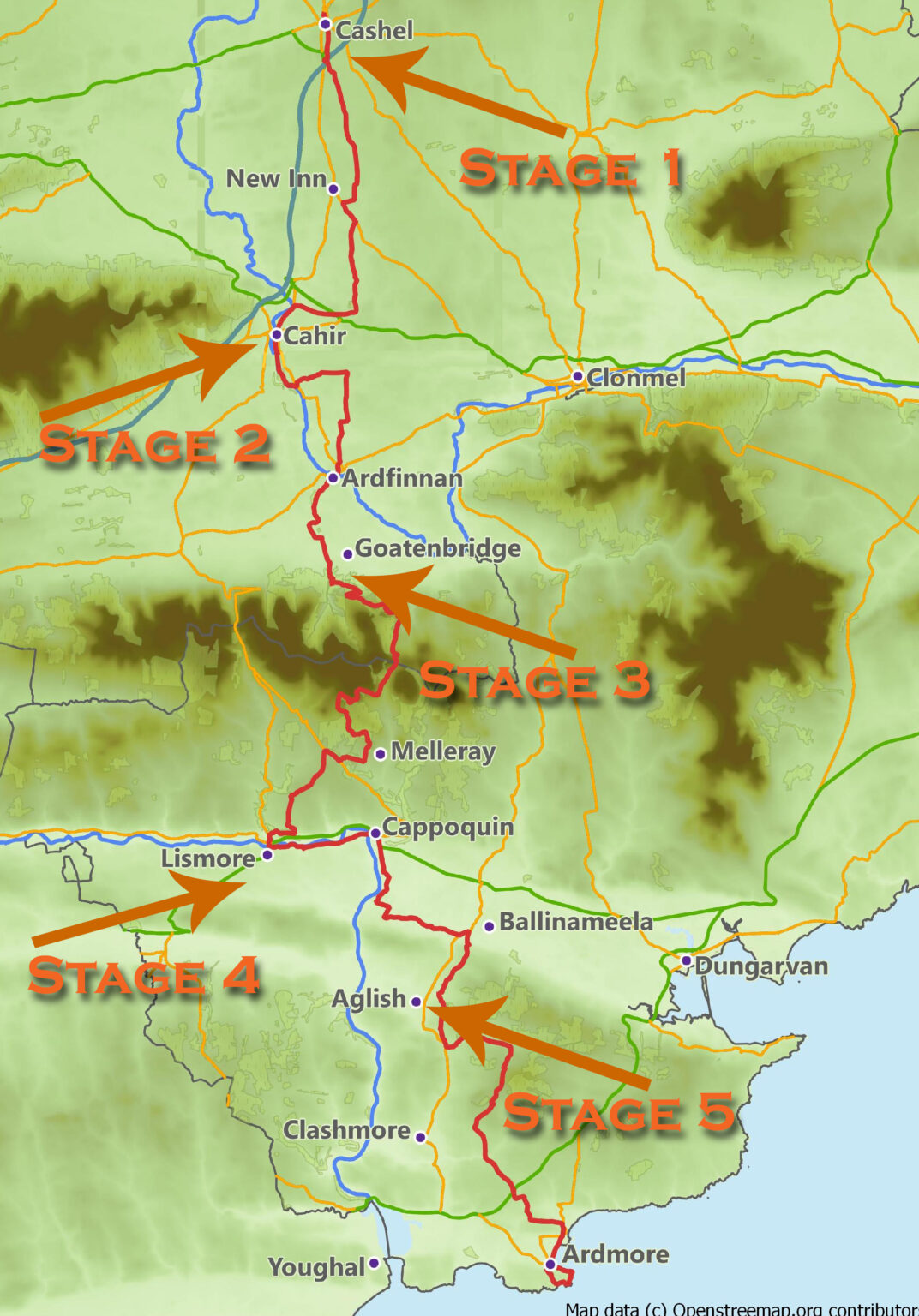St. Declan's Way 2022 - All Five Stages - St. Declan's Way